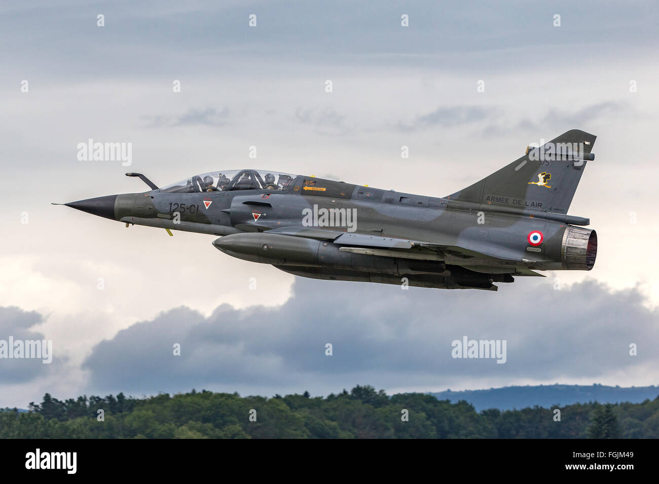 Dassault Mirage 2000N strike aircraft operated by the French Air Force ...