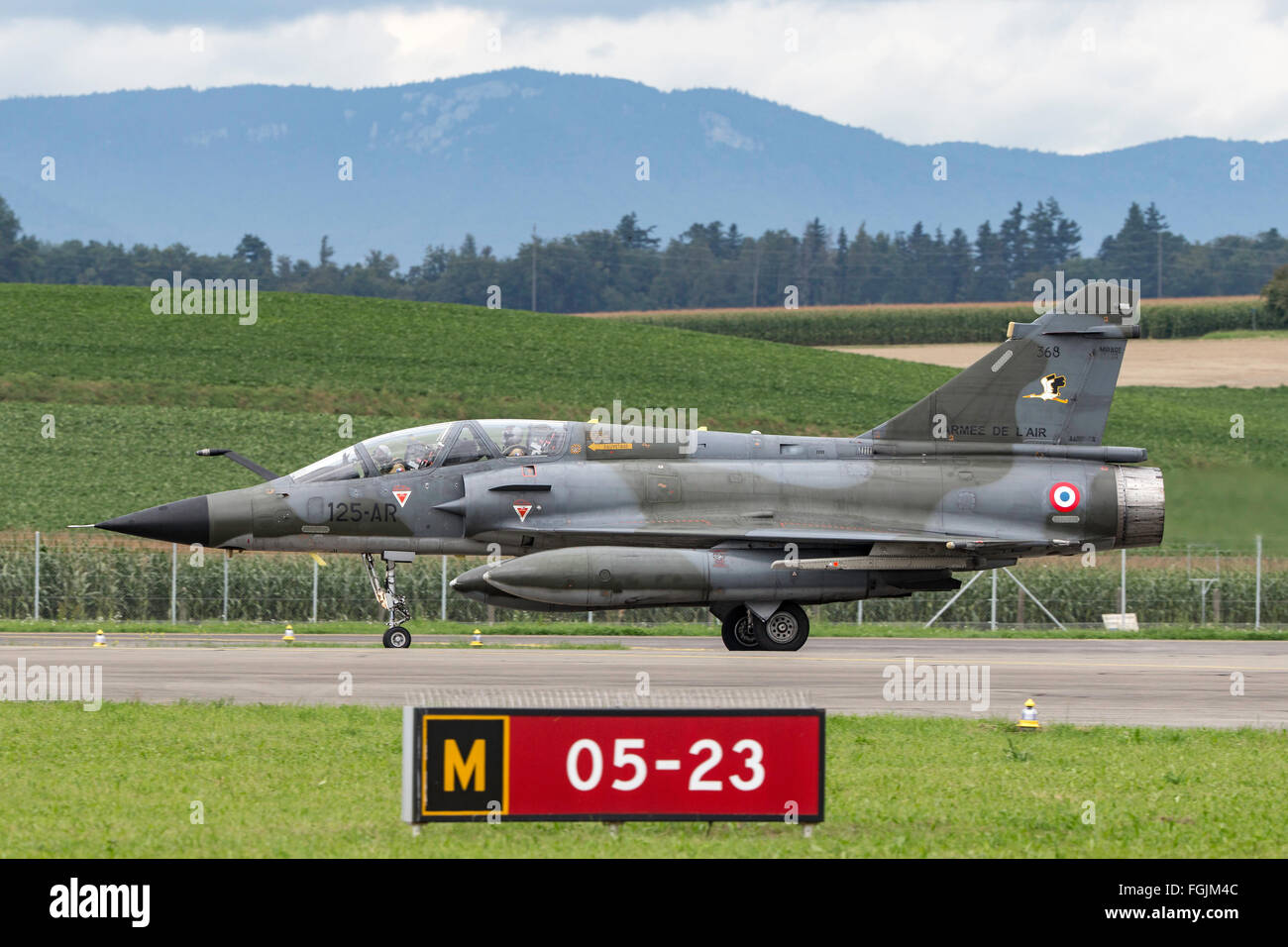 Dassault Mirage 2000N strike aircraft operated by the French Air Force ...