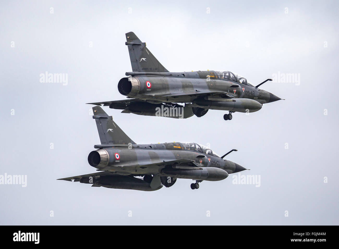 Dassault Mirage 2000N strike aircraft operated by the French Air Force ...