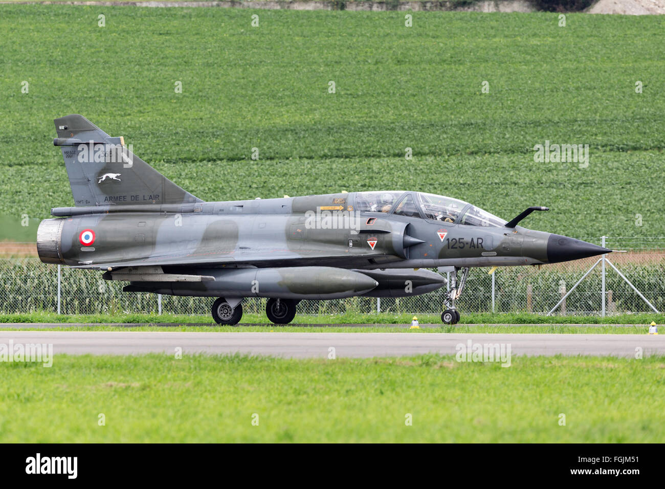 Dassault Mirage 2000N strike aircraft operated by the French Air Force ...