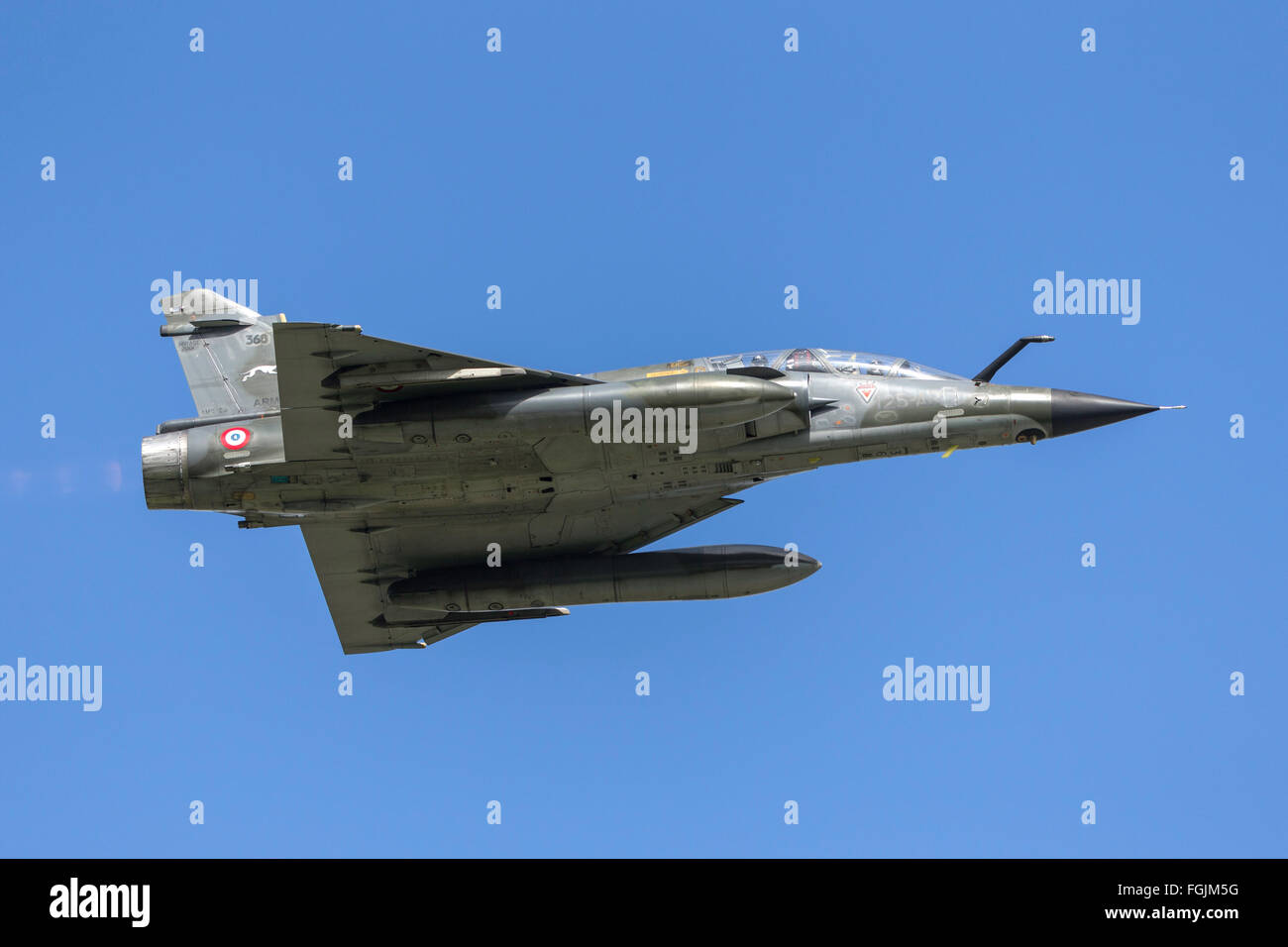 Dassault Mirage 2000N strike aircraft operated by the French Air Force ...