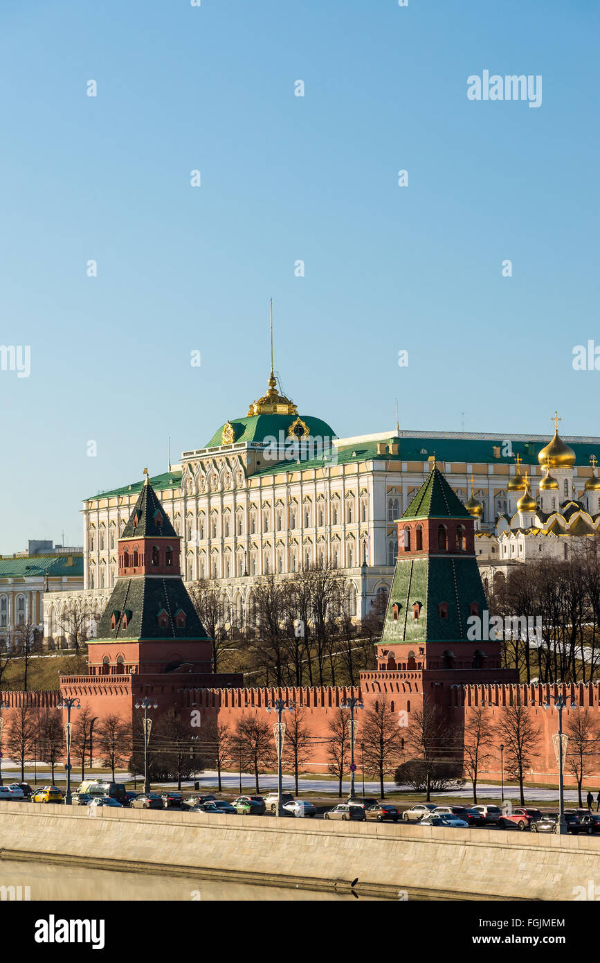 Moscow grand kremlin palace hi-res stock photography and images - Alamy