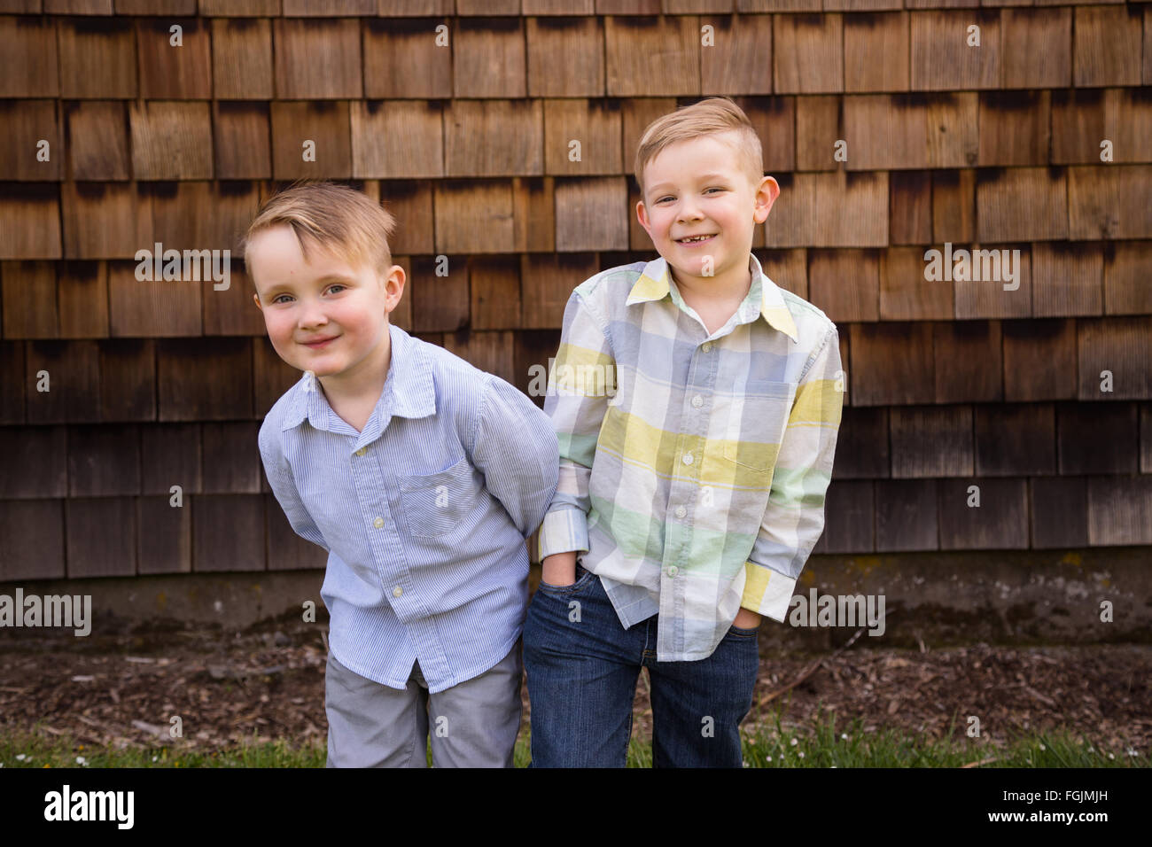 Model siblings hi-res stock photography and images - Alamy