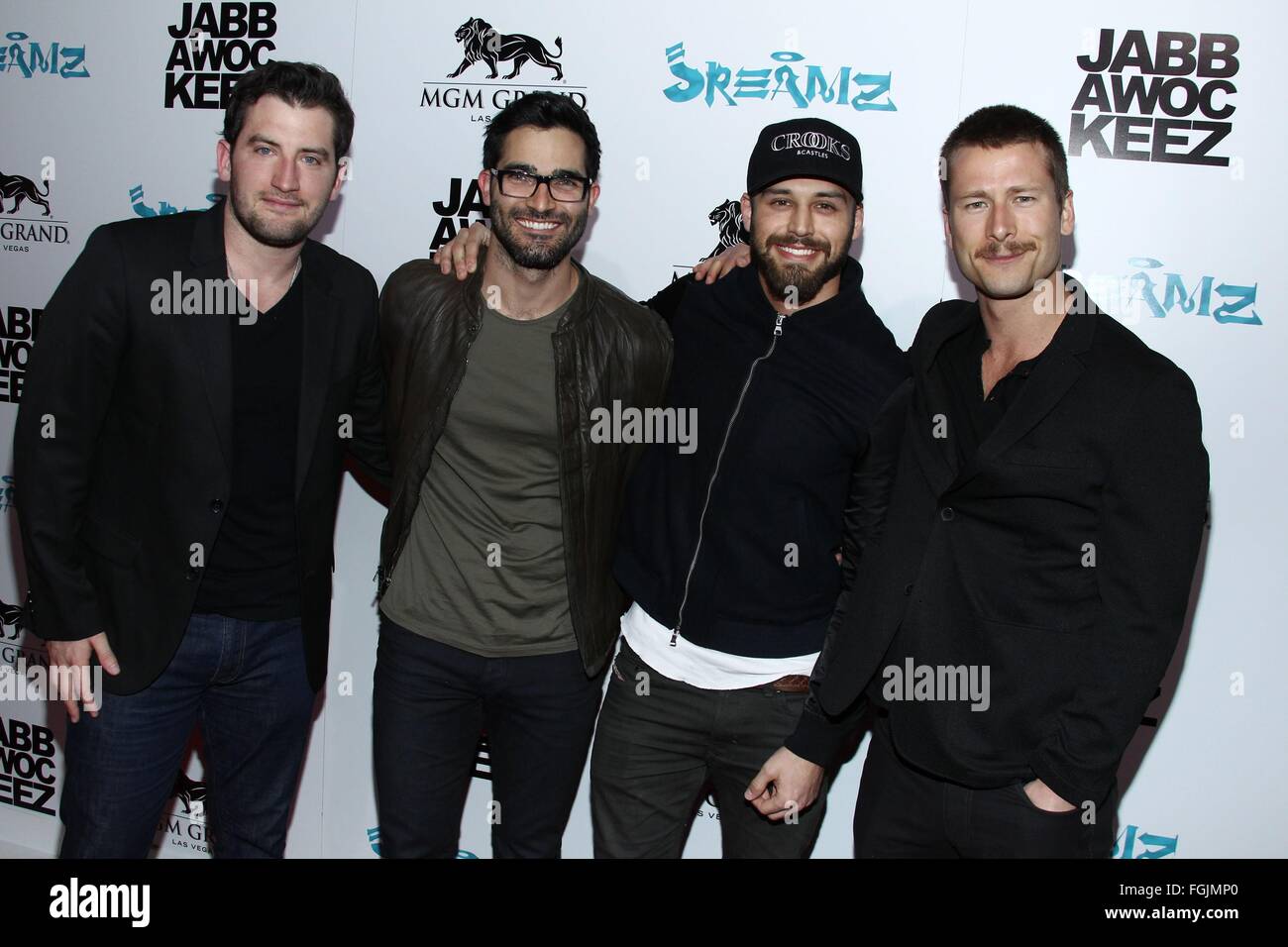 Las Vegas, NV, USA. 19th Feb, 2016. Forrest Vickery, Tyler Hoechlin ...