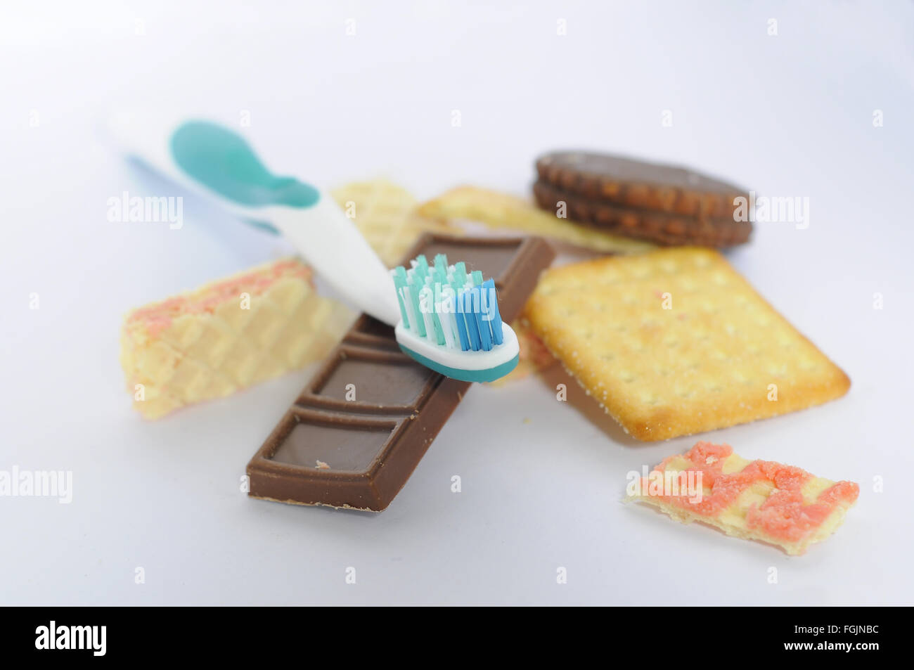 Chocolate toothbrush hi-res stock photography and images - Alamy