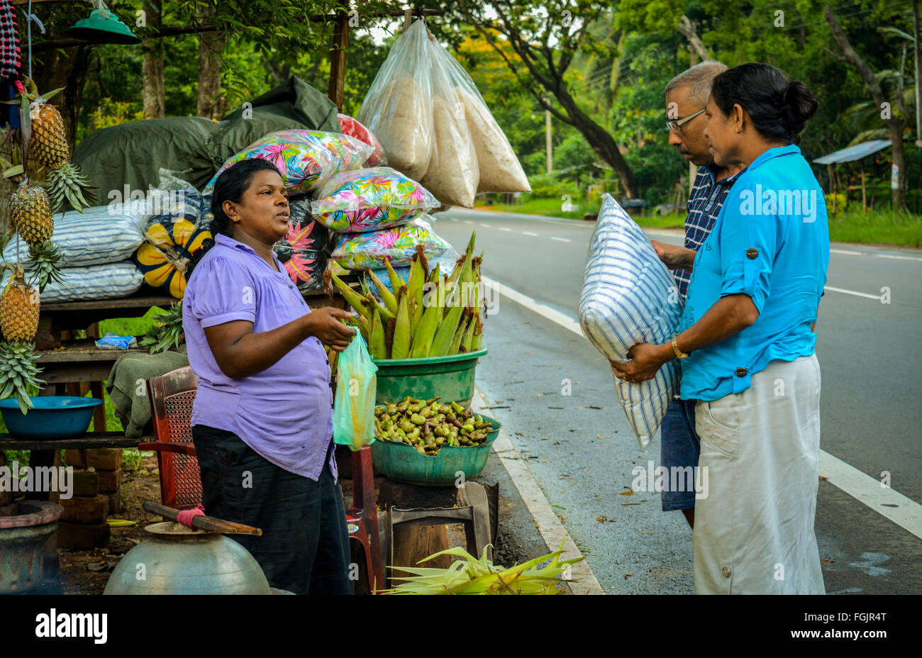 Store by the Road Stock Photo - Alamy
