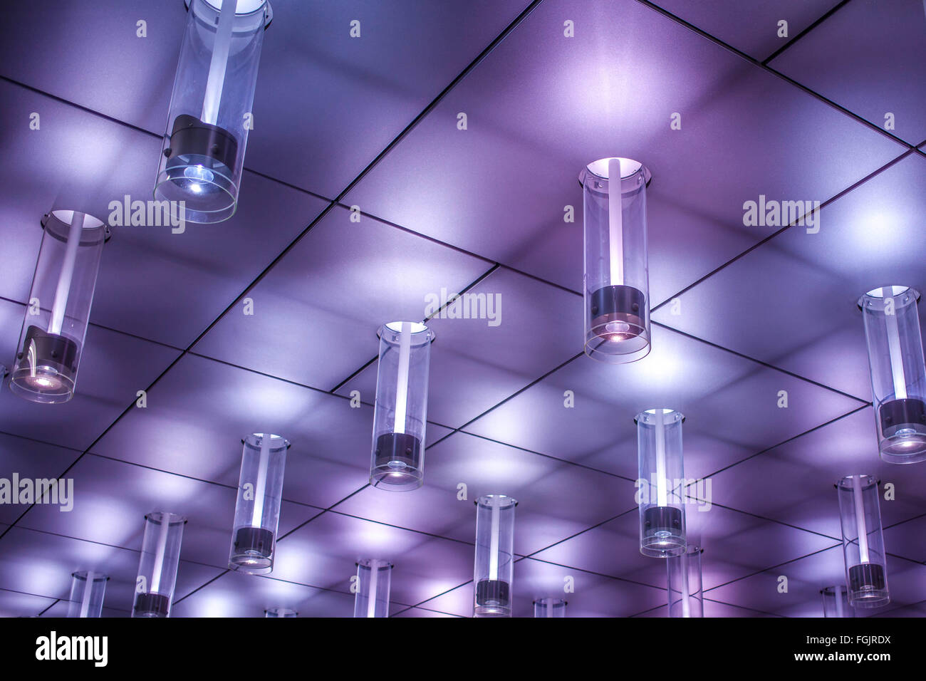 interior ceiling lighting Stock Photo - Alamy