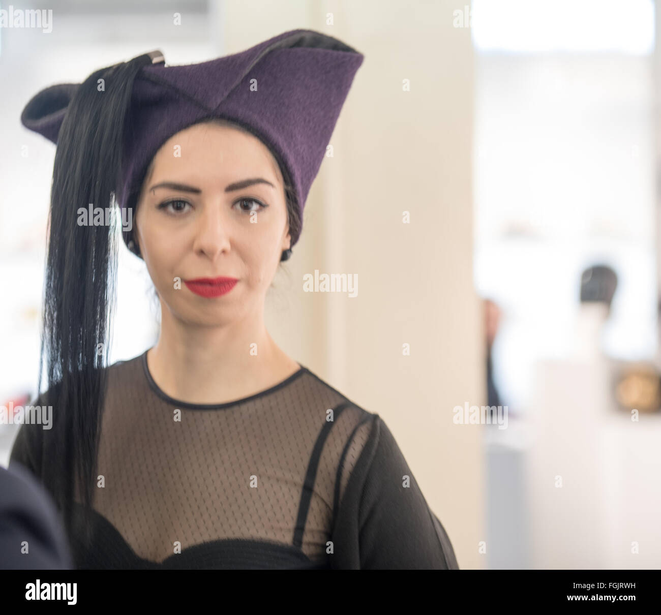 Fashion designer hat hi-res stock photography and images - Alamy