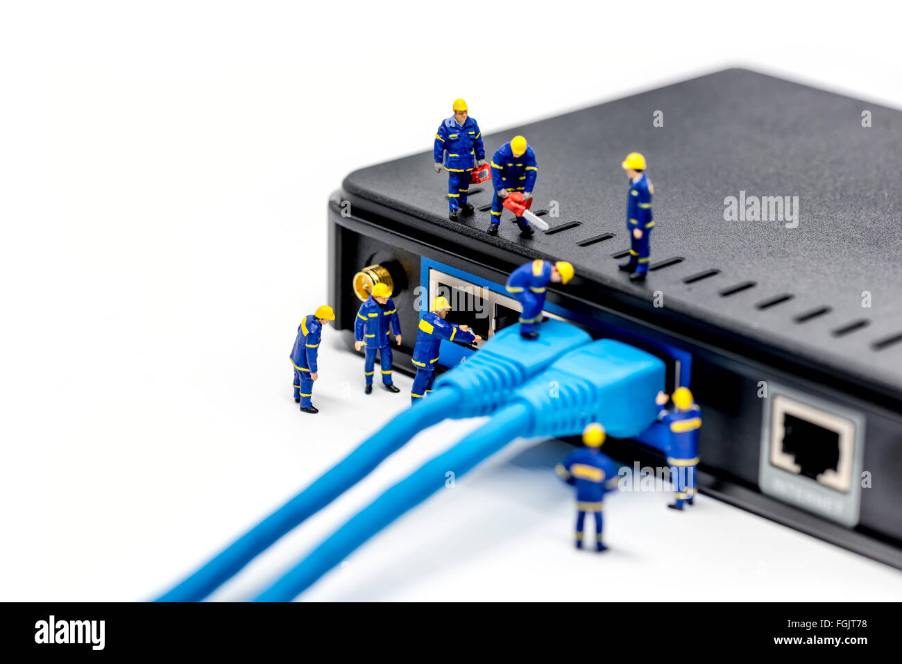 Teamwork business telecom hi-res stock photography and images - Alamy