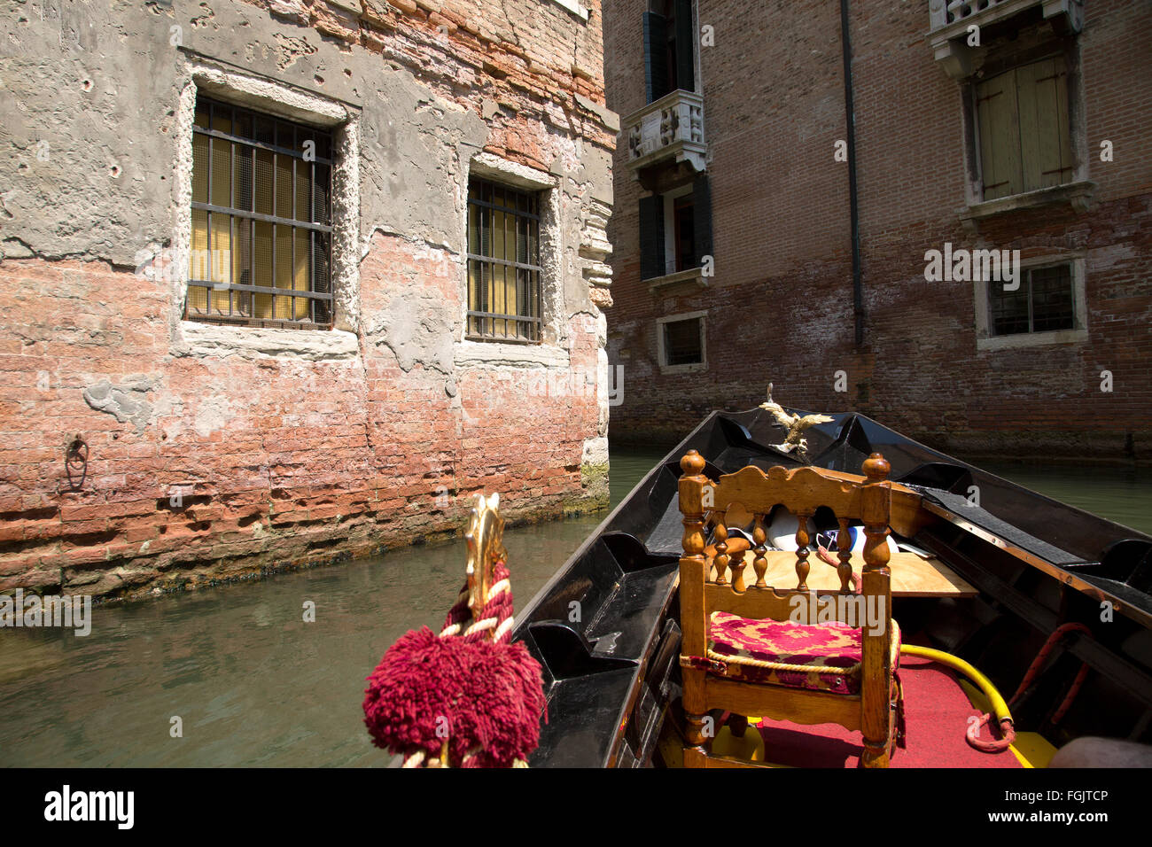 Gondola Ride in Venice, Italy Stock Photo - Alamy
