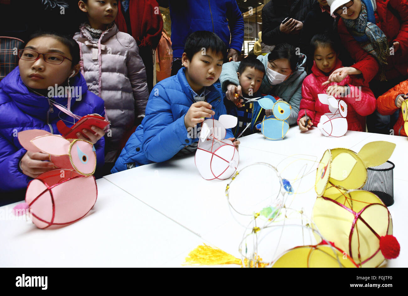 Rabbit shaped lanterns hi-res stock photography and images - Alamy