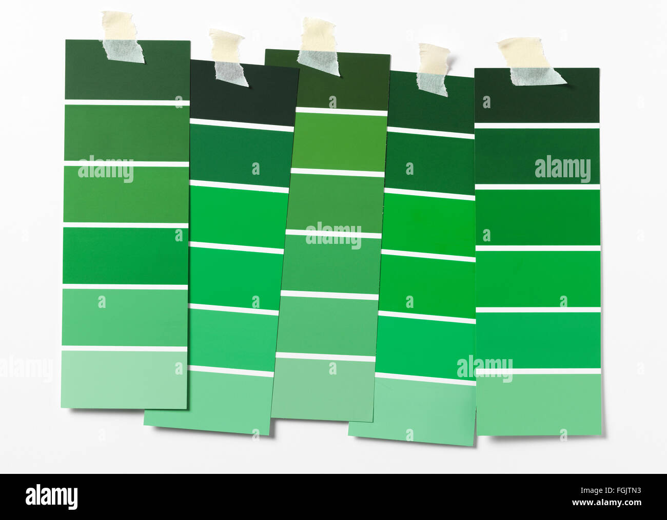 Green Paint swatch on wall Stock Photo - Alamy
