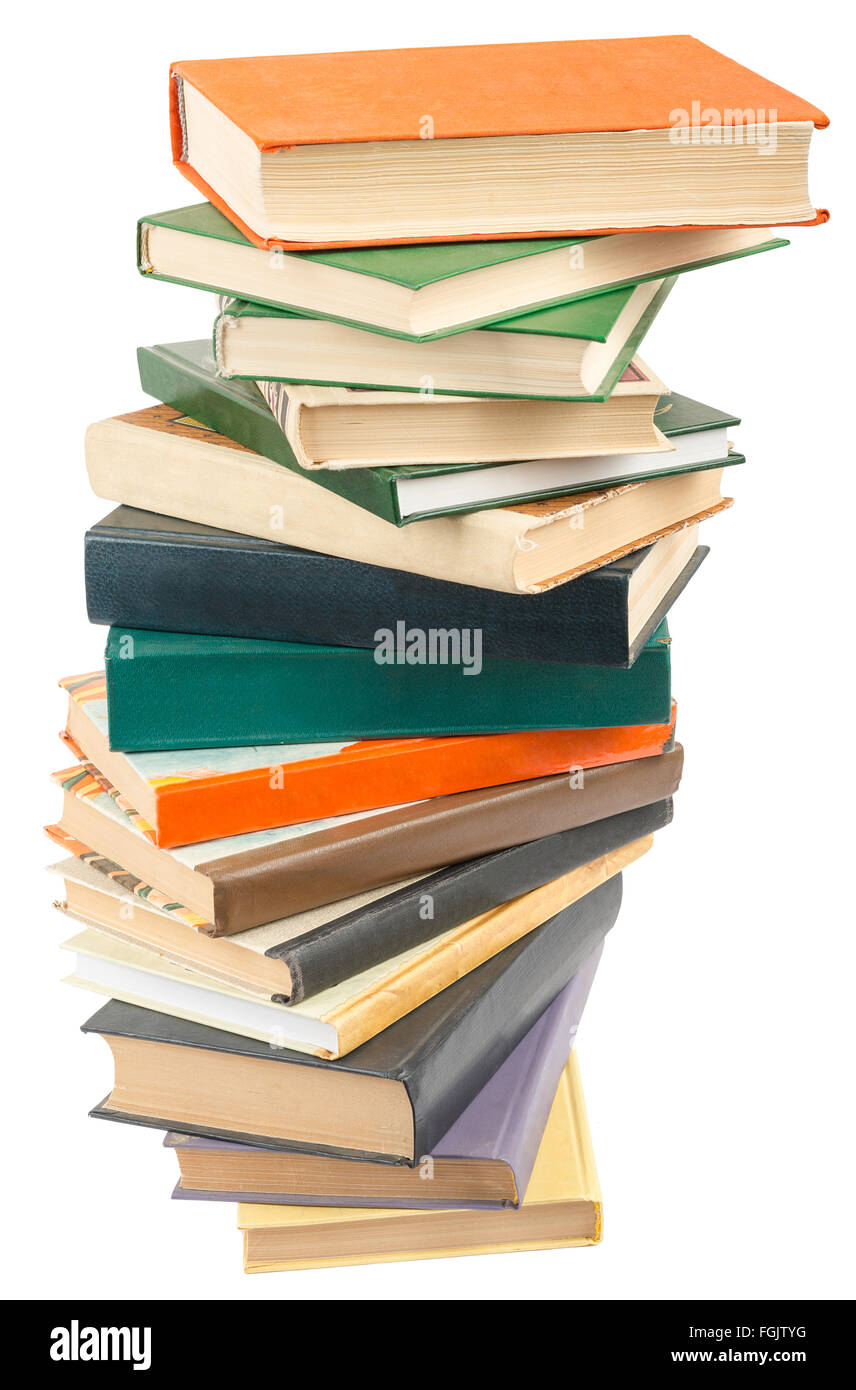 Pile of books Stock Photo - Alamy