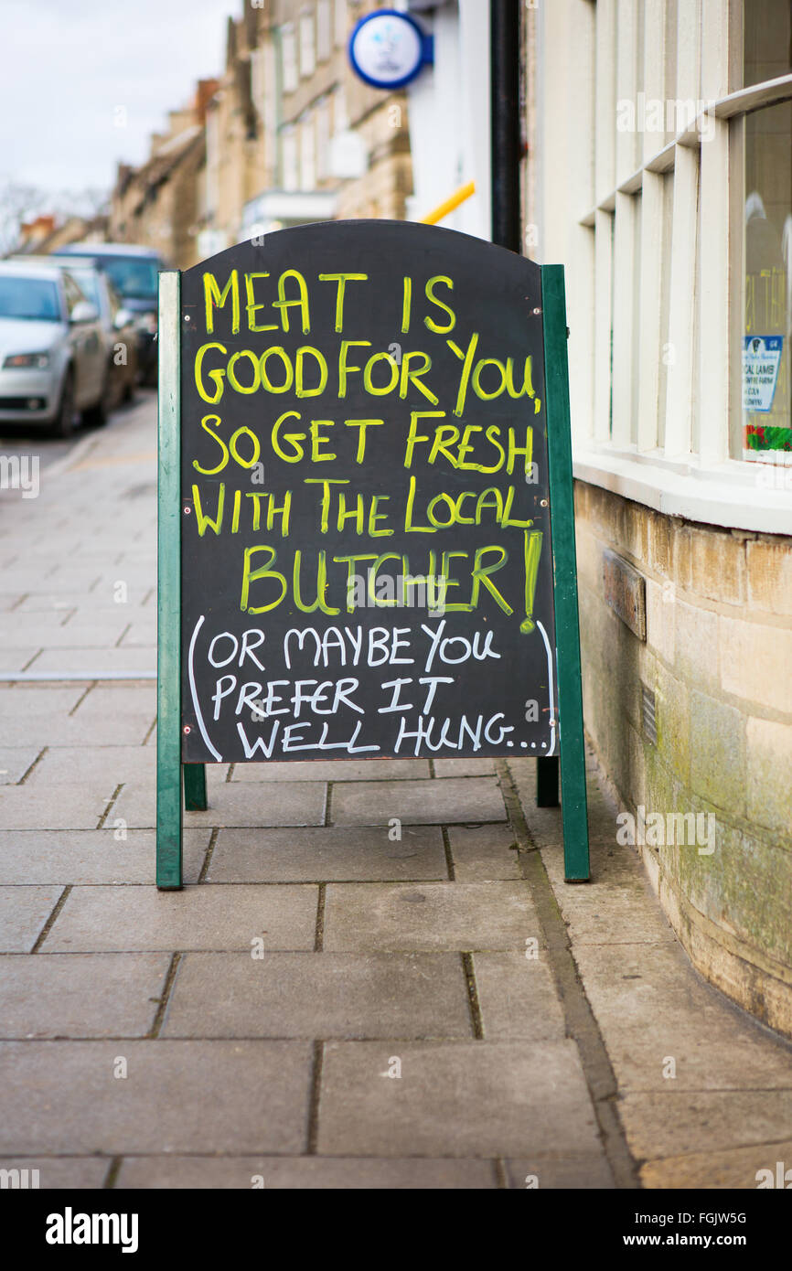 Butcher Shop Sign Stock Photos & Butcher Shop Sign Stock Images - Alamy