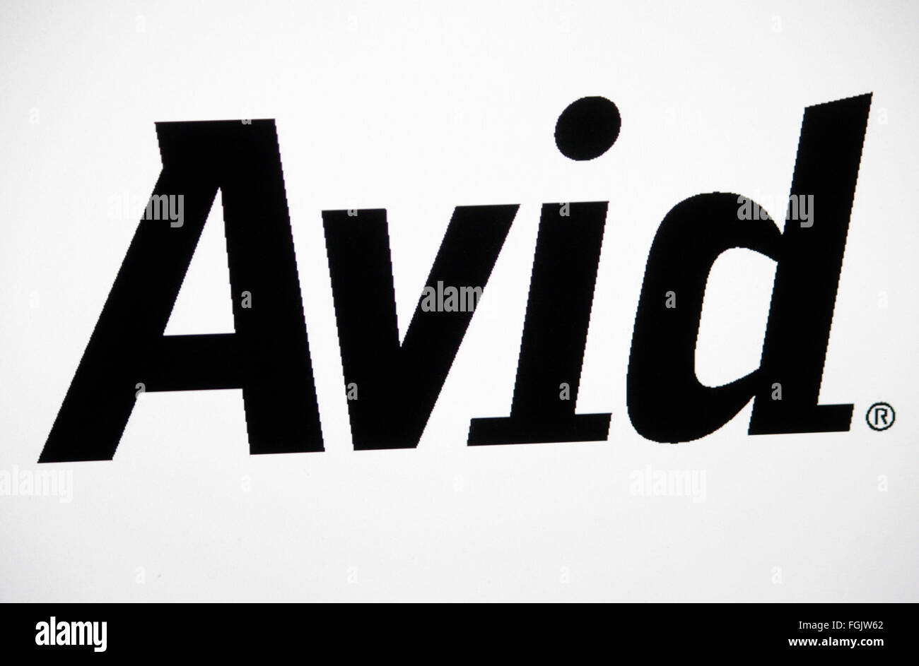 Avid hi-res stock photography and images - Alamy