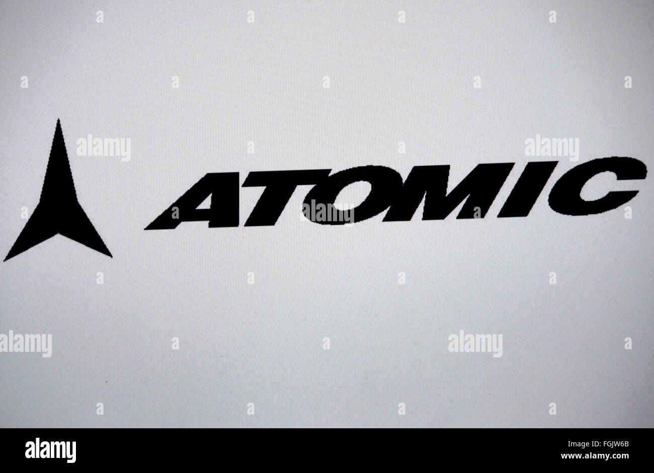 Atomic logo hi-res stock photography and images - Alamy