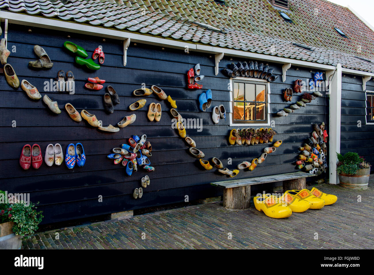 Traditional Dutch clogs Stock Photo - Alamy