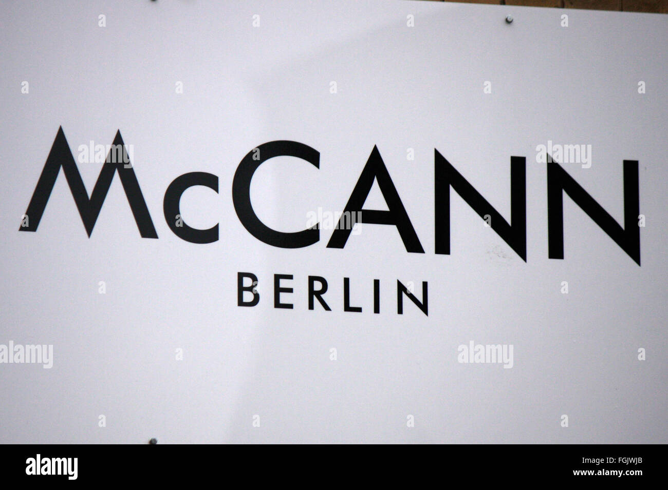 Mccann logo hi-res stock photography and images - Alamy