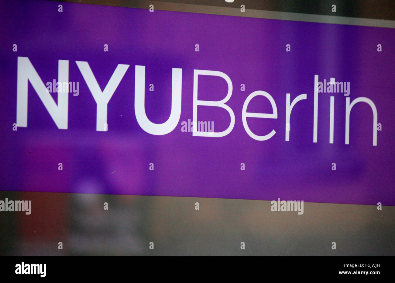 Markenname: "NYU Berlin", Berlin Stock Photo - Alamy
