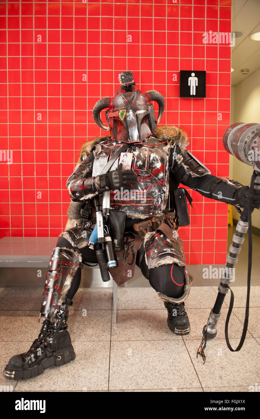 ExCel, London, UK. 20th February, 2016. The London Super Comic ...