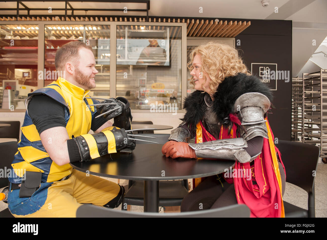 ExCel, London, UK. 20th February, 2016. The London Super Comic ...