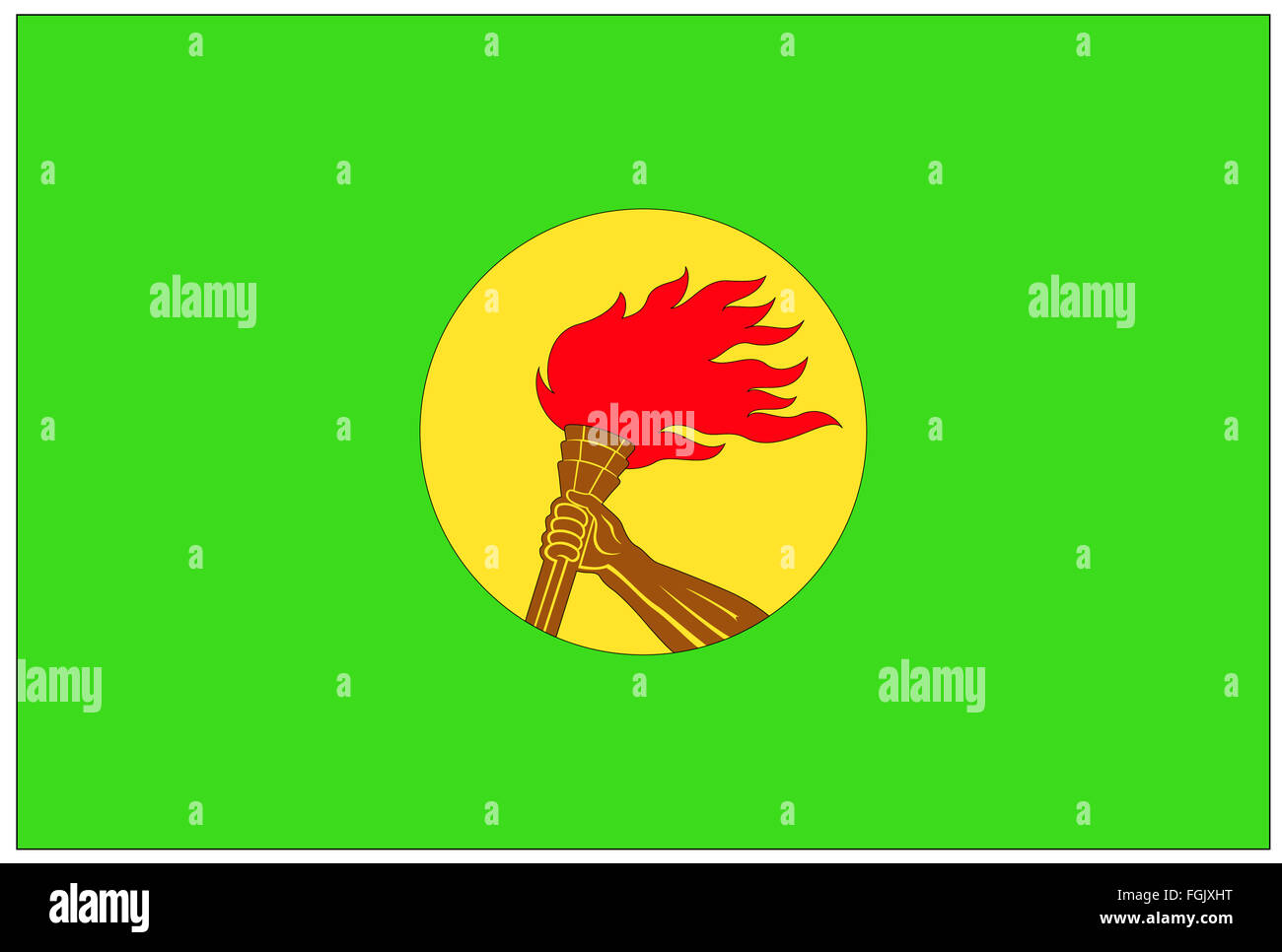 Zaire flag hi-res stock photography and images - Alamy