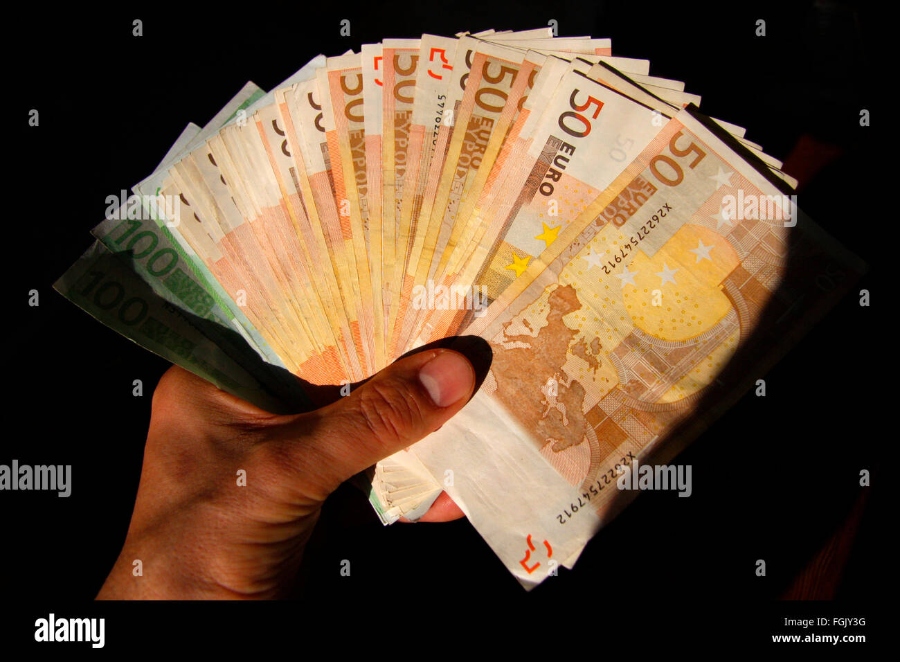 Symbolbild: geld: Euros Stock Photo - Alamy