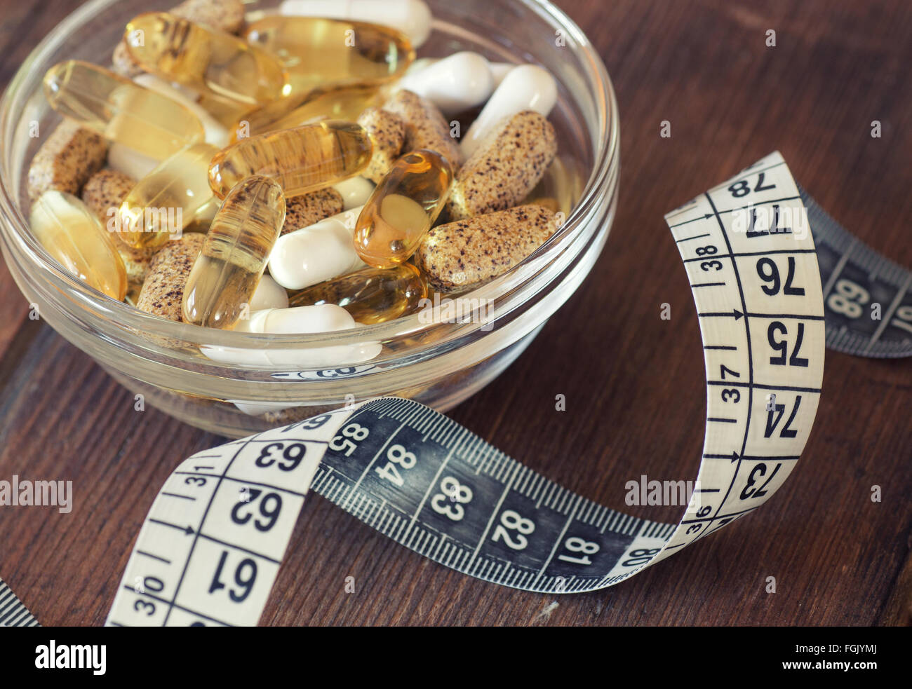 Nutritional supplements in capsules and tablets Stock Photo - Alamy