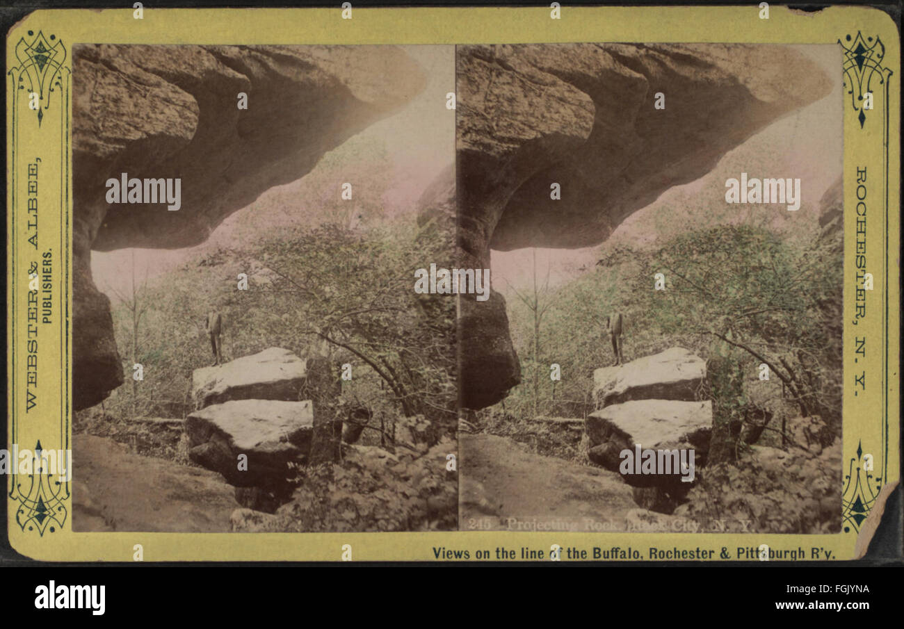 A stereoscopic view from the Robert N. Dennis collection showing ...