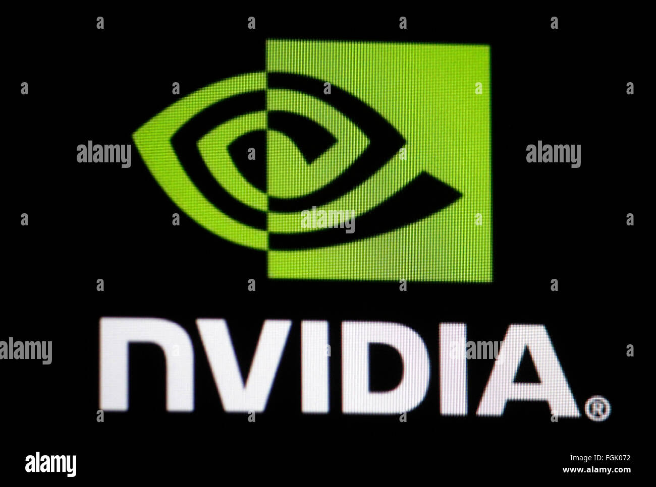 Nvidia logo hi-res stock photography and images - Alamy