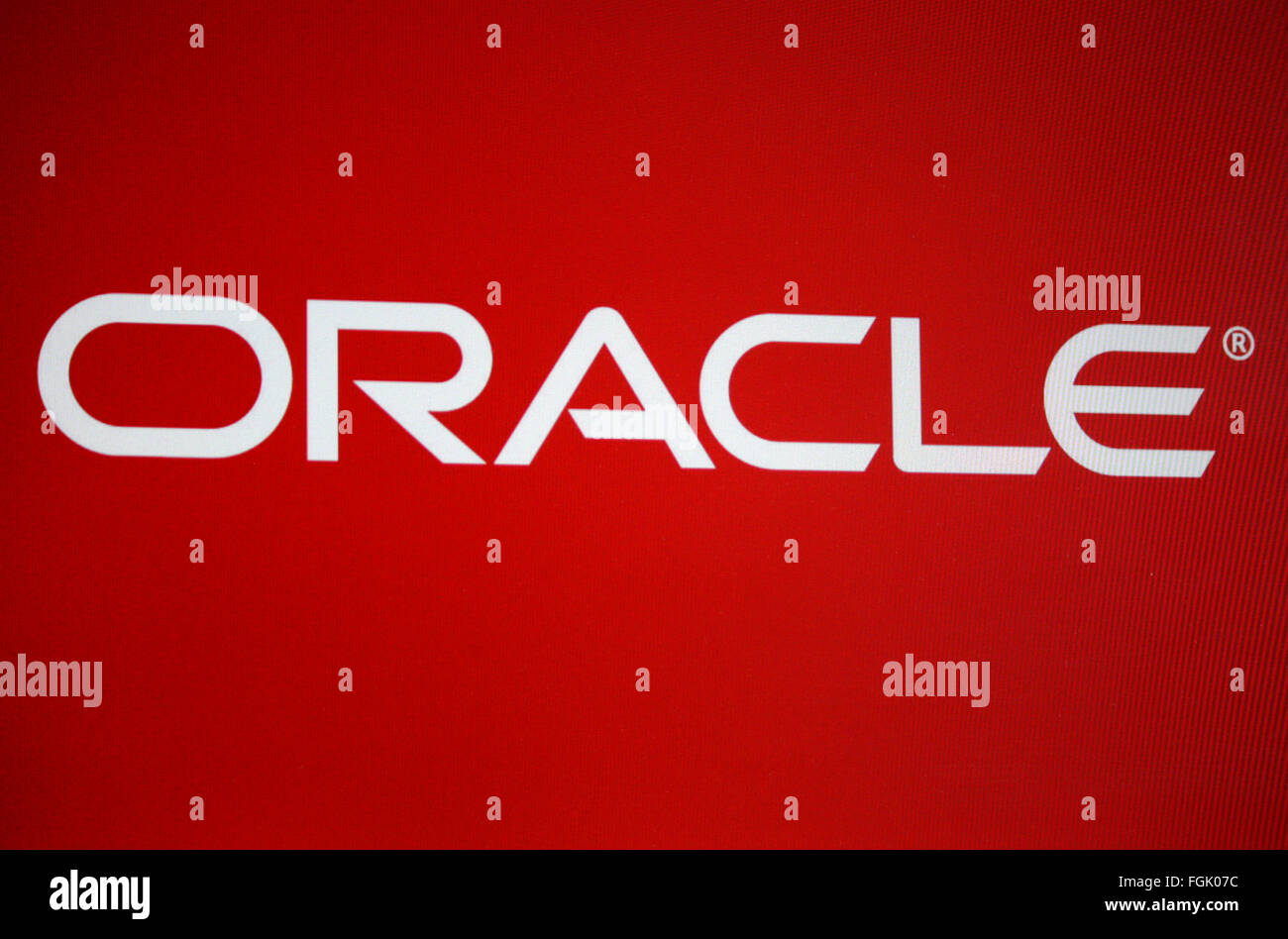 Oracle logo hi-res stock photography and images - Alamy