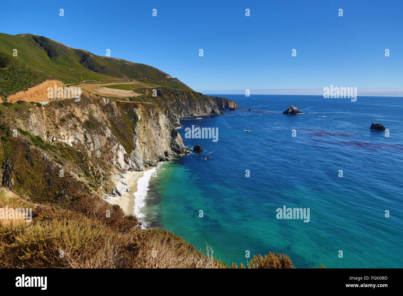 Big sur coast Stock Photo - Alamy
