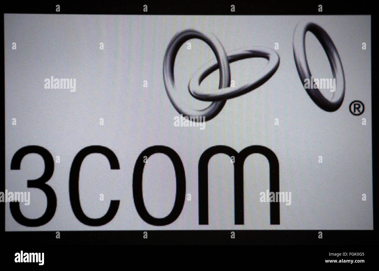 Markenname: "3com", Berlin Stock Photo - Alamy