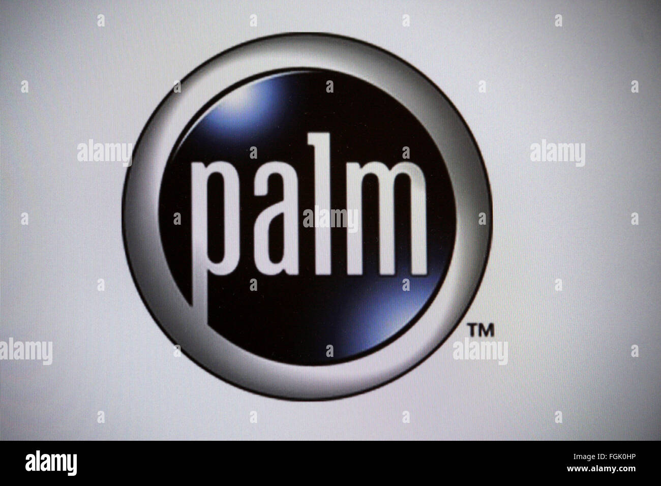 Palm logo hi-res stock photography and images - Alamy