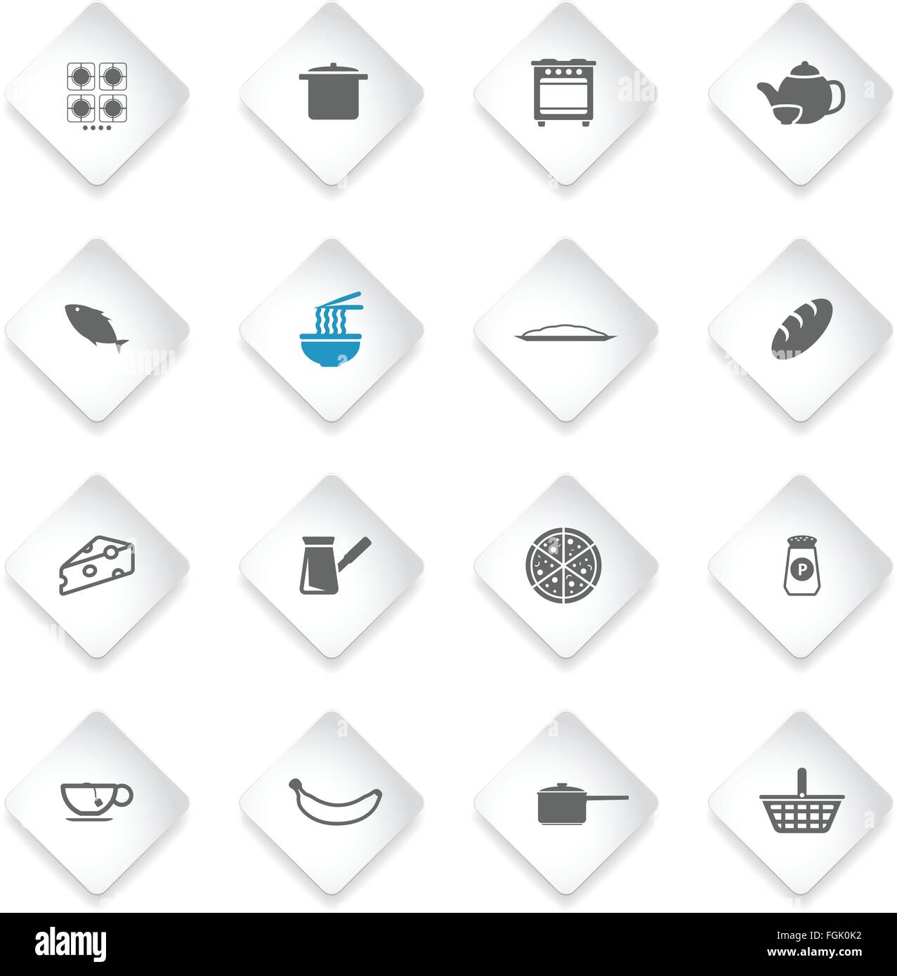 Stewing food Stock Vector Images - Alamy