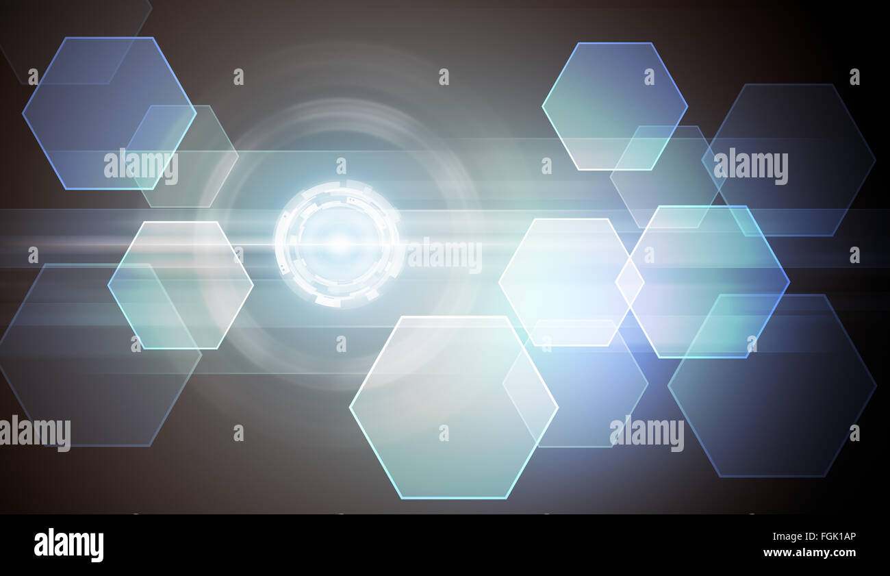 Abstract background with shapes Stock Photo - Alamy