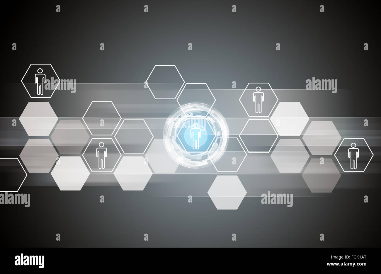 Abstract background with icons Stock Photo - Alamy