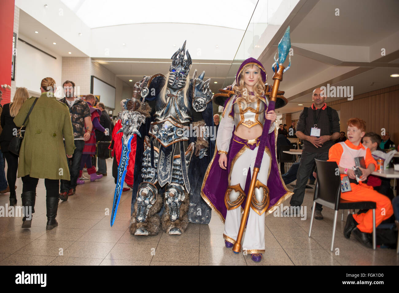 ExCel, London, UK. 20th February, 2016. The London Super Comic ...