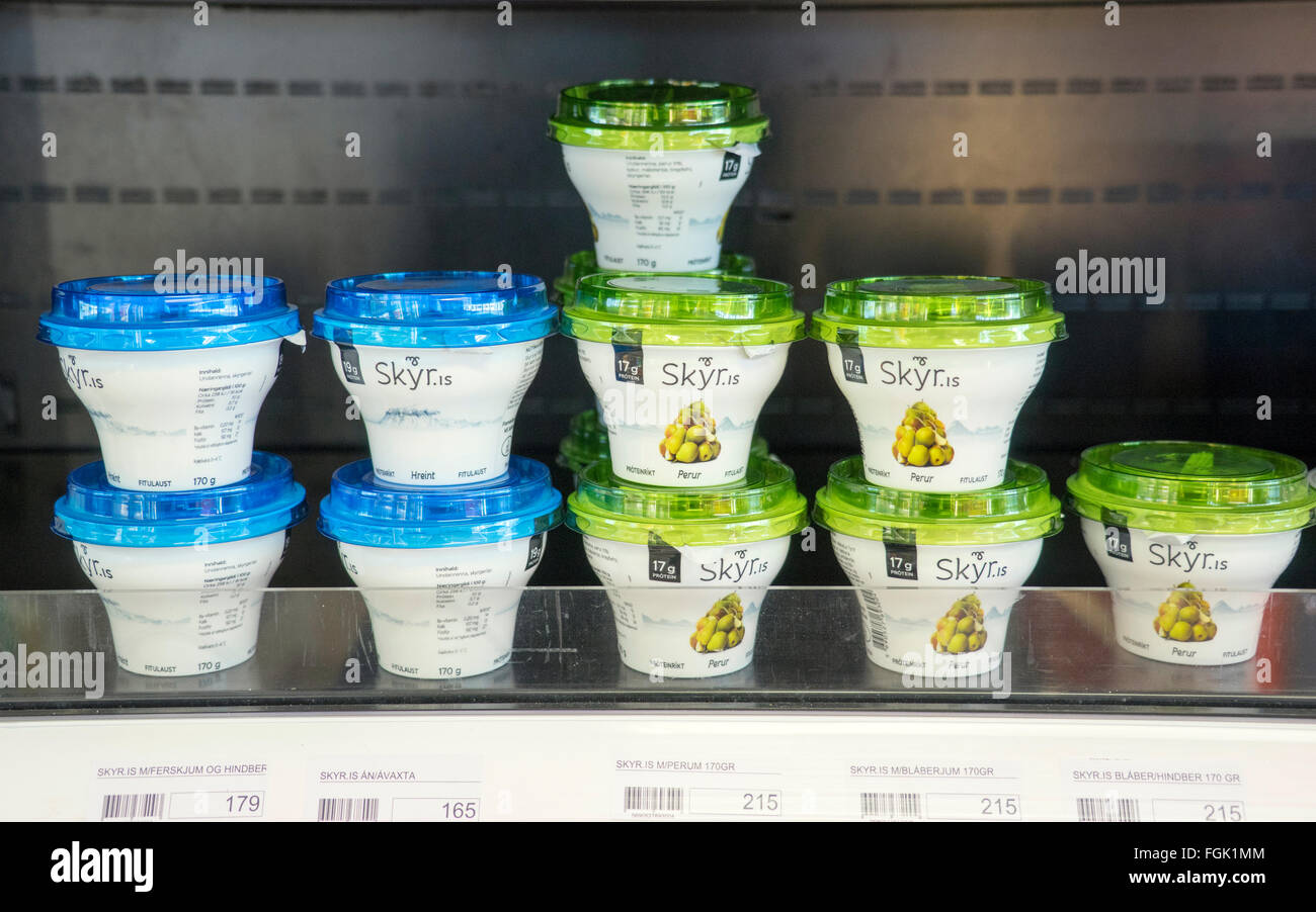 Icelandic skyr hi-res stock photography and images - Alamy
