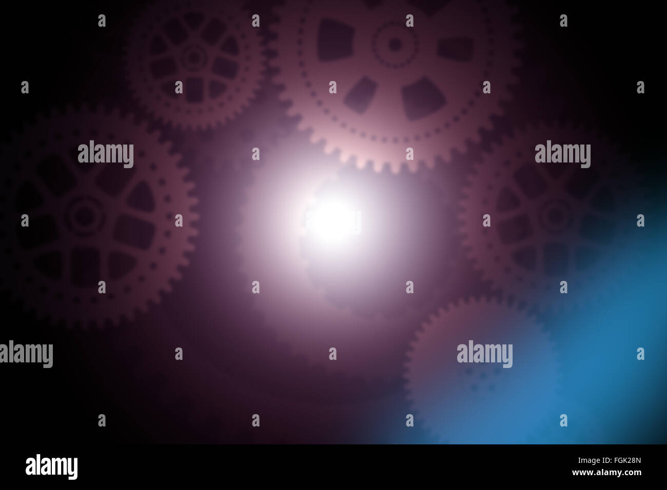 Set of mechanical gears Stock Photo - Alamy