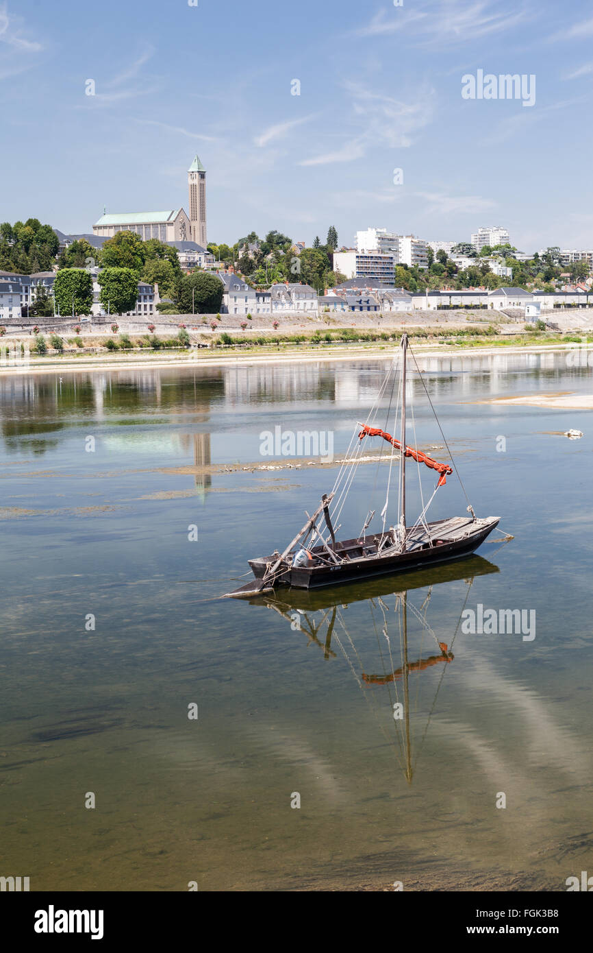 Loire River Bois France Stock Photo - Alamy