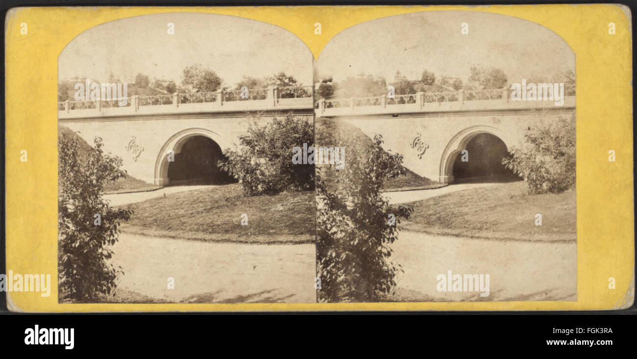 This photograph by William M. Chase shows the decorative arch over the ...
