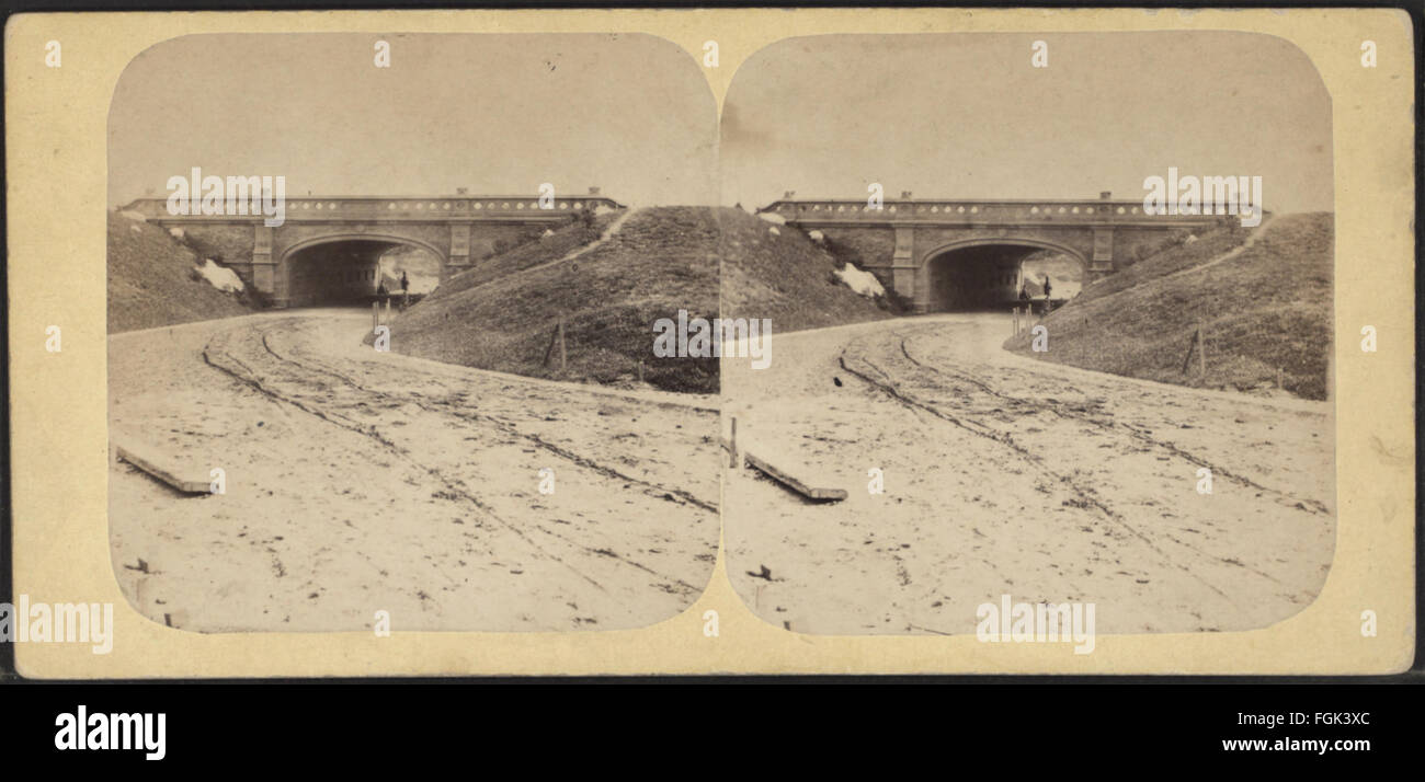 This photograph by William M. Chase shows the Stone Bridge in Central ...