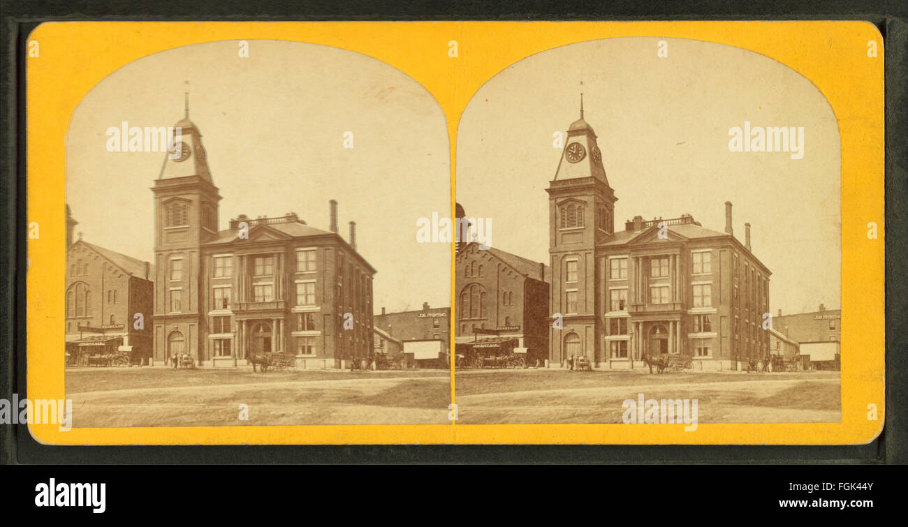 This photograph by F. H. Foss shows City Hall, highlighting its ...