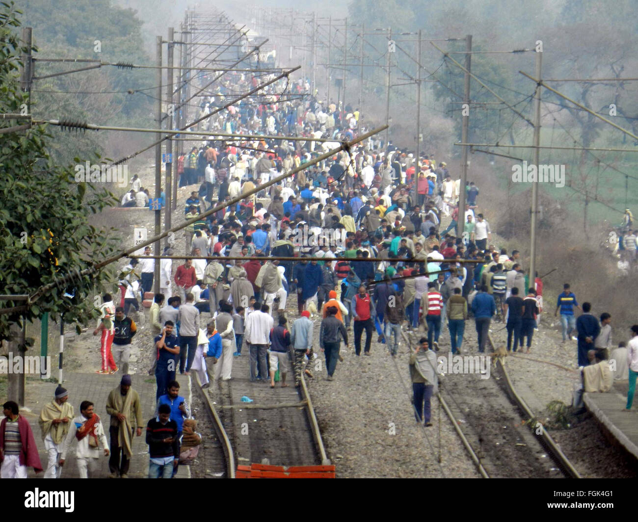 Sonipat railway station hi-res stock photography and images - Alamy