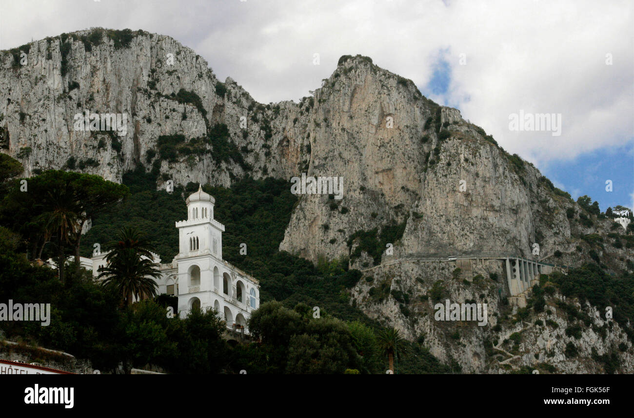 Capri building hi-res stock photography and images - Alamy