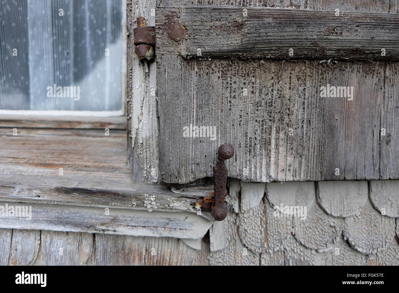 Old farmhouse window Stock Photo - Alamy
