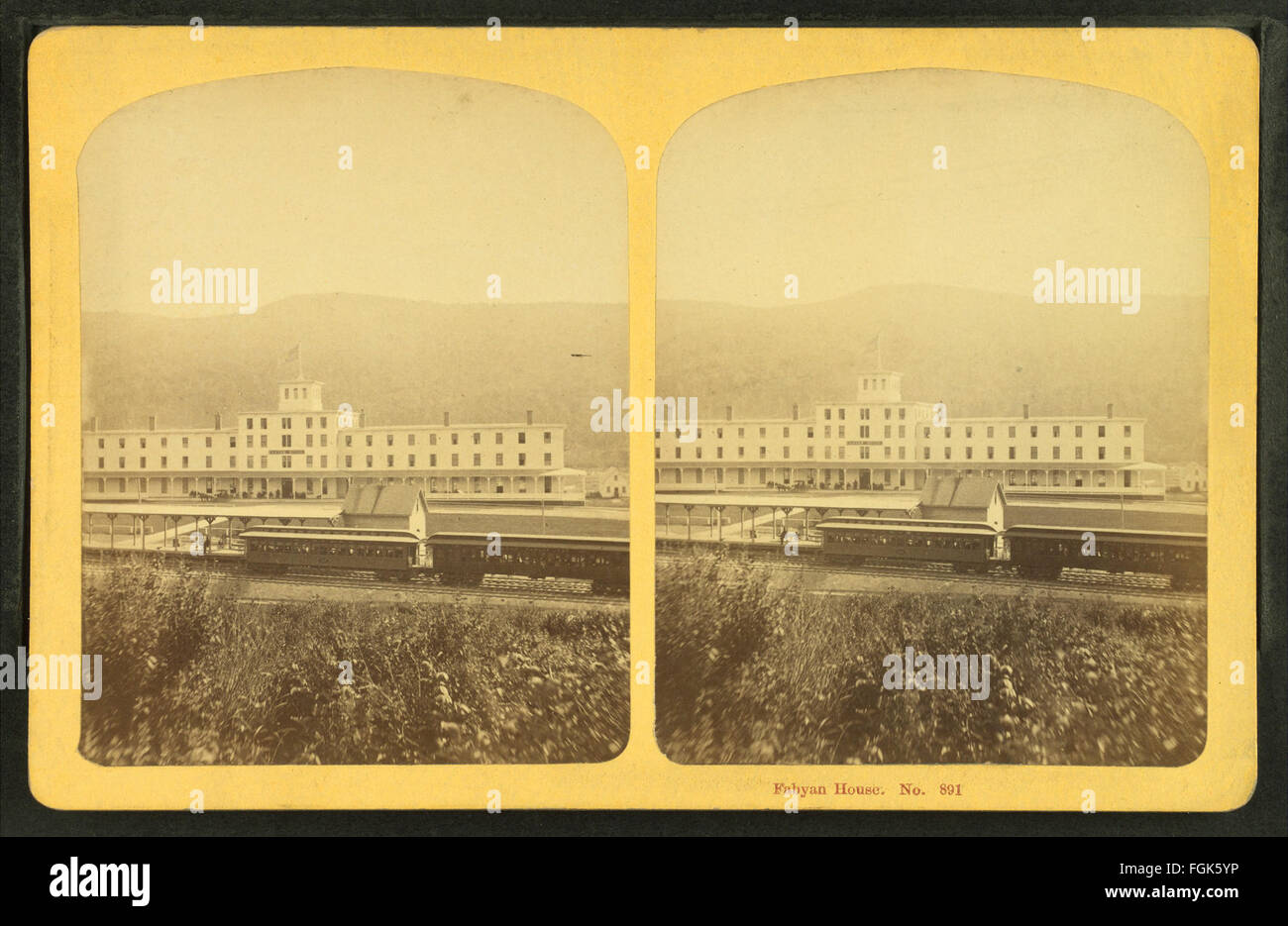 Photograph of Fabyan House, a historical building showcasing the estate ...