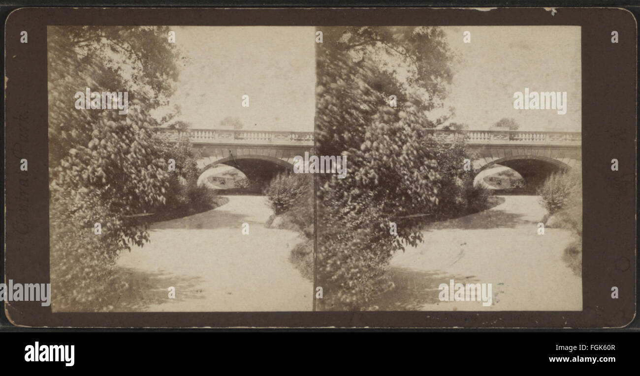 A photograph featuring an archway and bridge, taken by William M. Chase ...