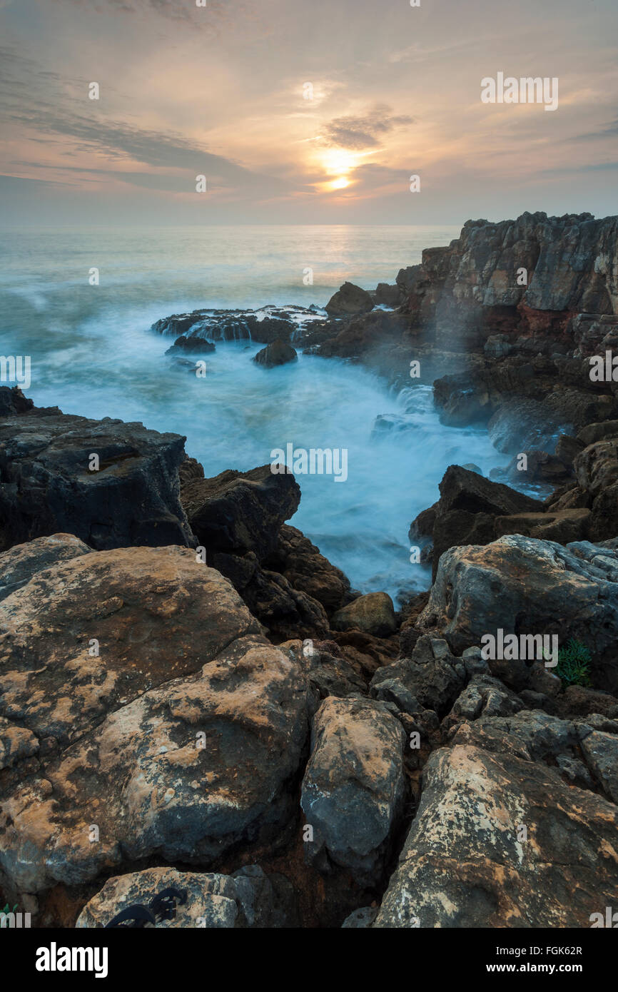 Portugal atlantic coast cascais sunset hi-res stock photography and ...